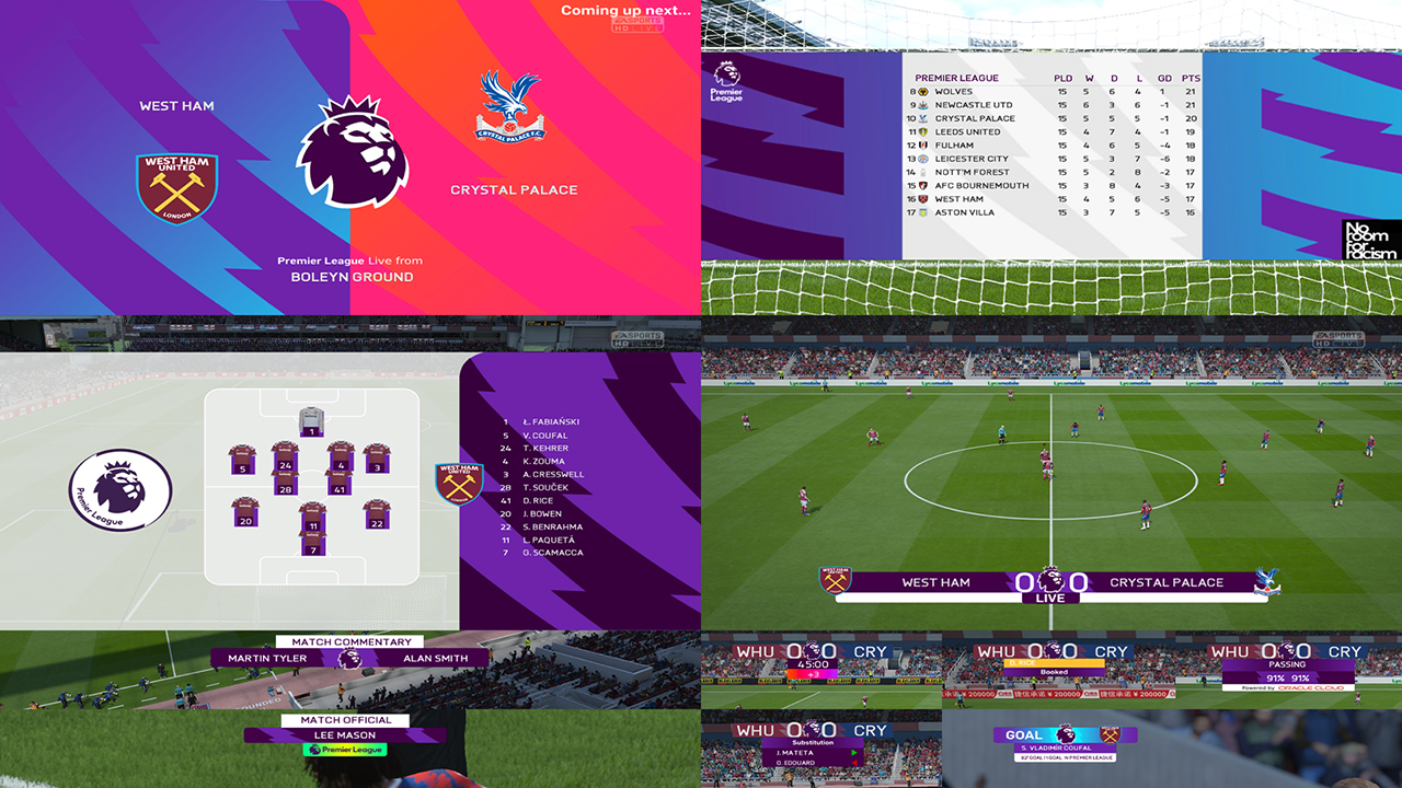 FIFA 16: Premier League 2023/24 Scoreboard & PopUps | FIFA Infinity Mods