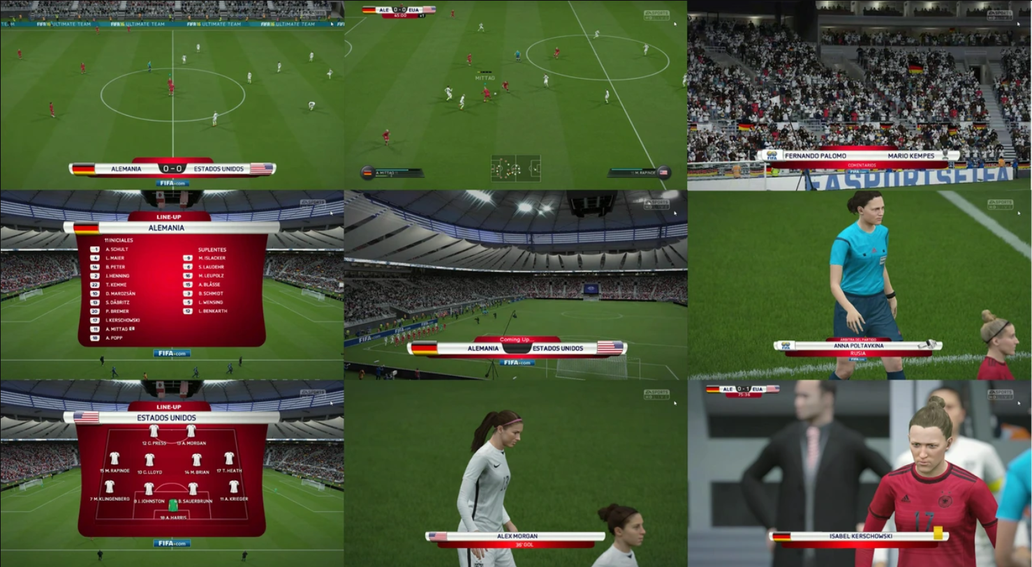 FIFA 16: FIFA Women’s World Cup 2015 Scoreboard & PopUps | FIFA Infinity Mods