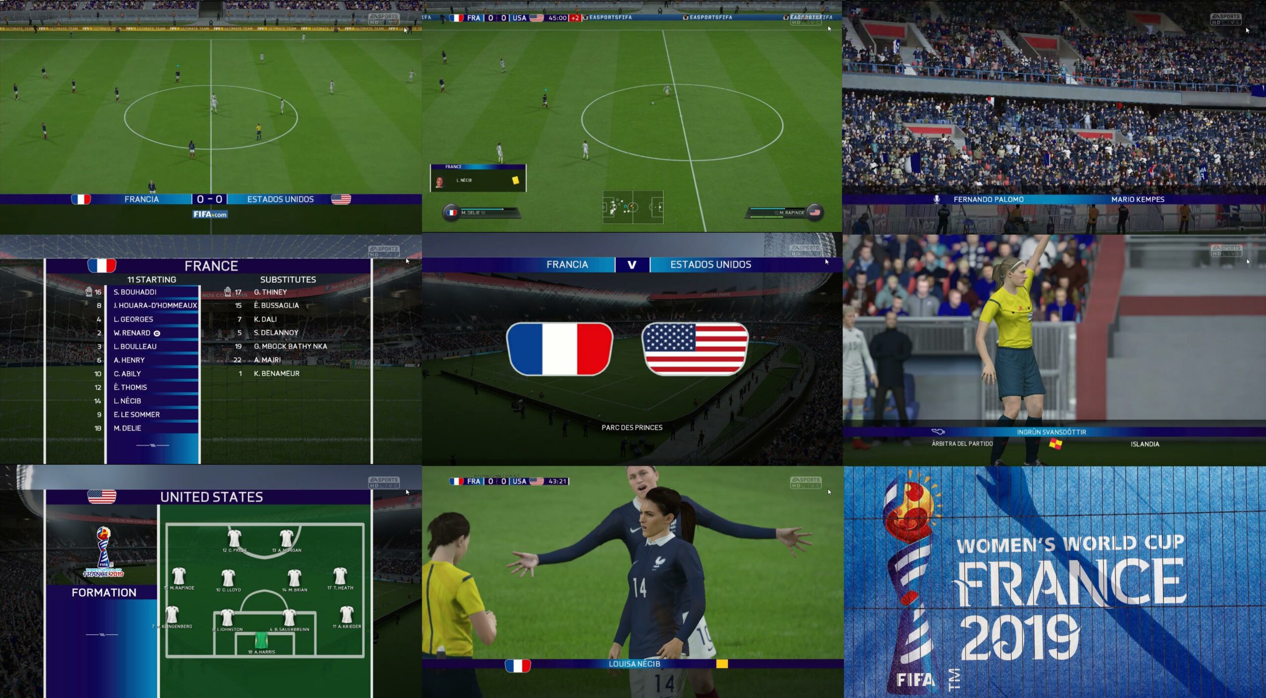 FIFA 16: FIFA Women’s World Cup 2019 Scoreboards & PopUps | FIFA Infinity Mods