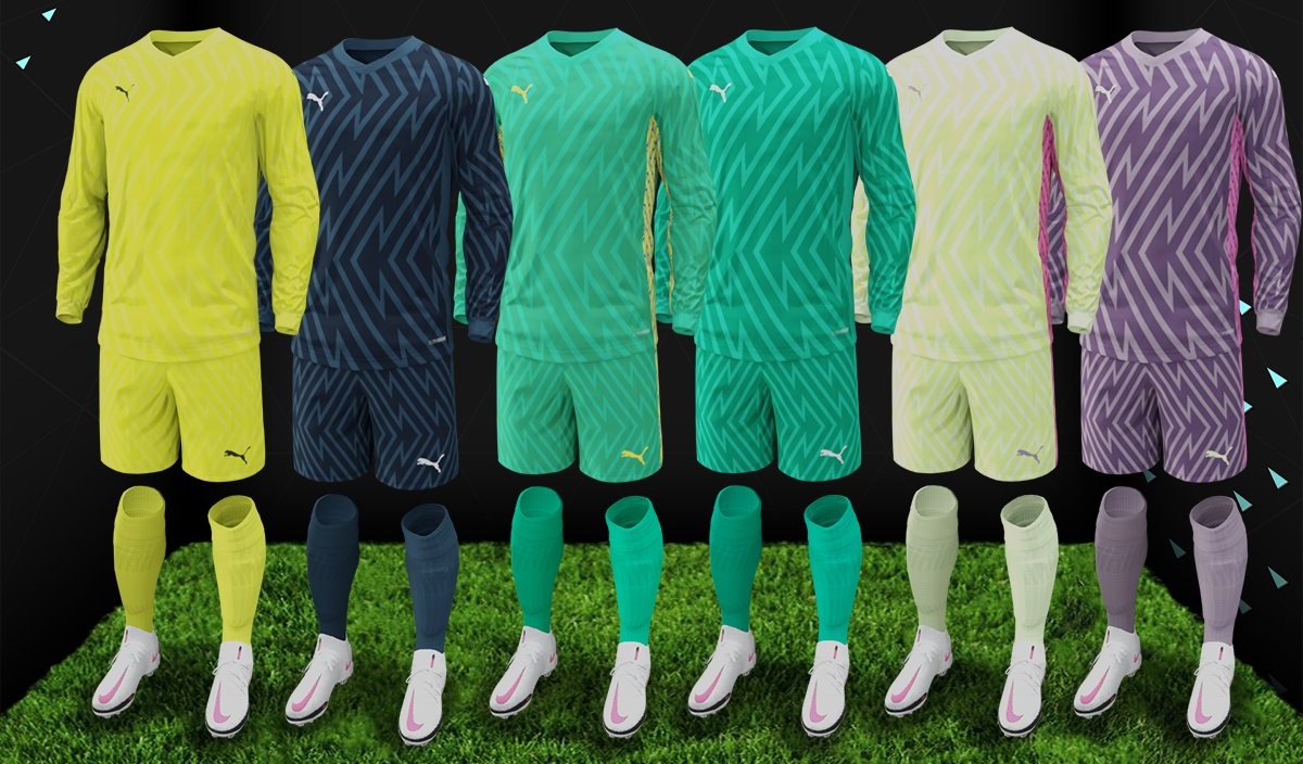 FC 24: Puma GK Kits | FIFA Infinity Mods