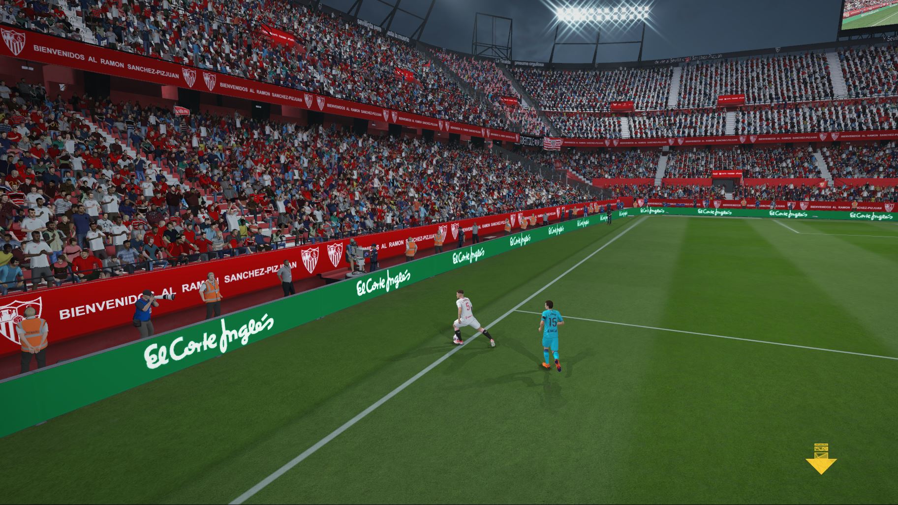 FIFA 16: Sevilla FC Stadium Dressings | FIFA Infinity Mods