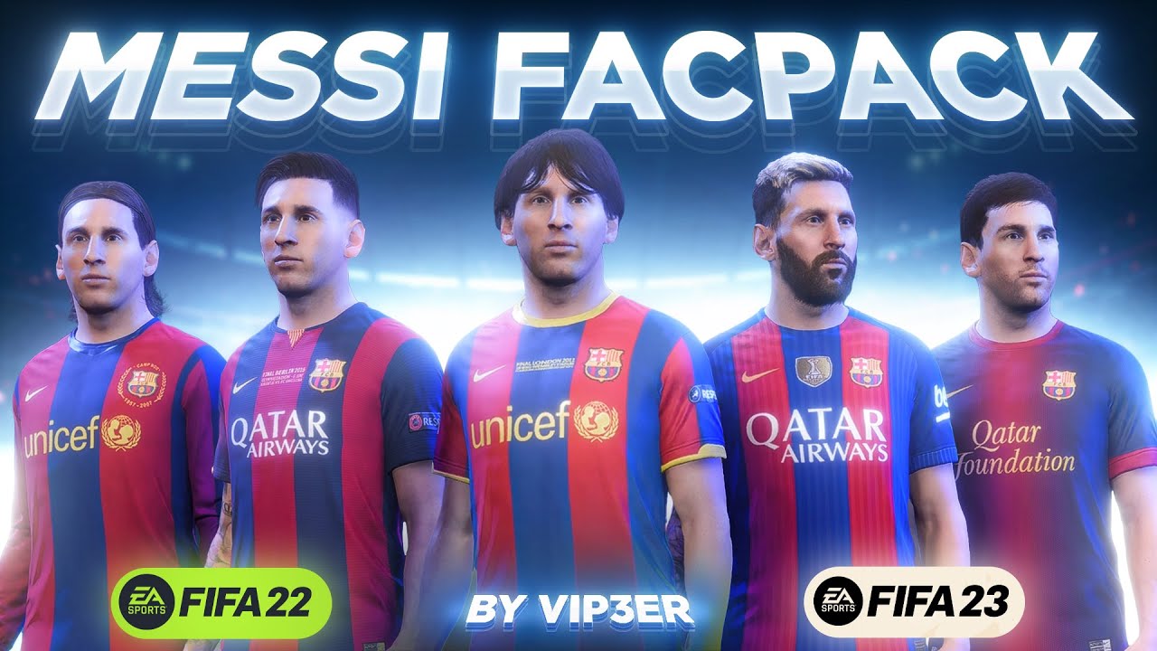 FIFA 22/23: Leo Messi Historic Face Bundle | FIFA Infinity Mods