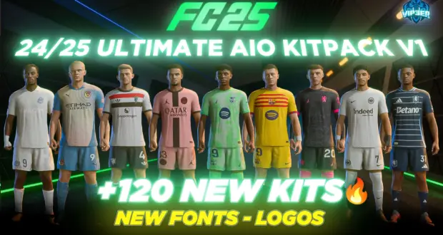 FC 25: 2024/25 Ultimate AIO Kitpack | FIFA Infinity Mods