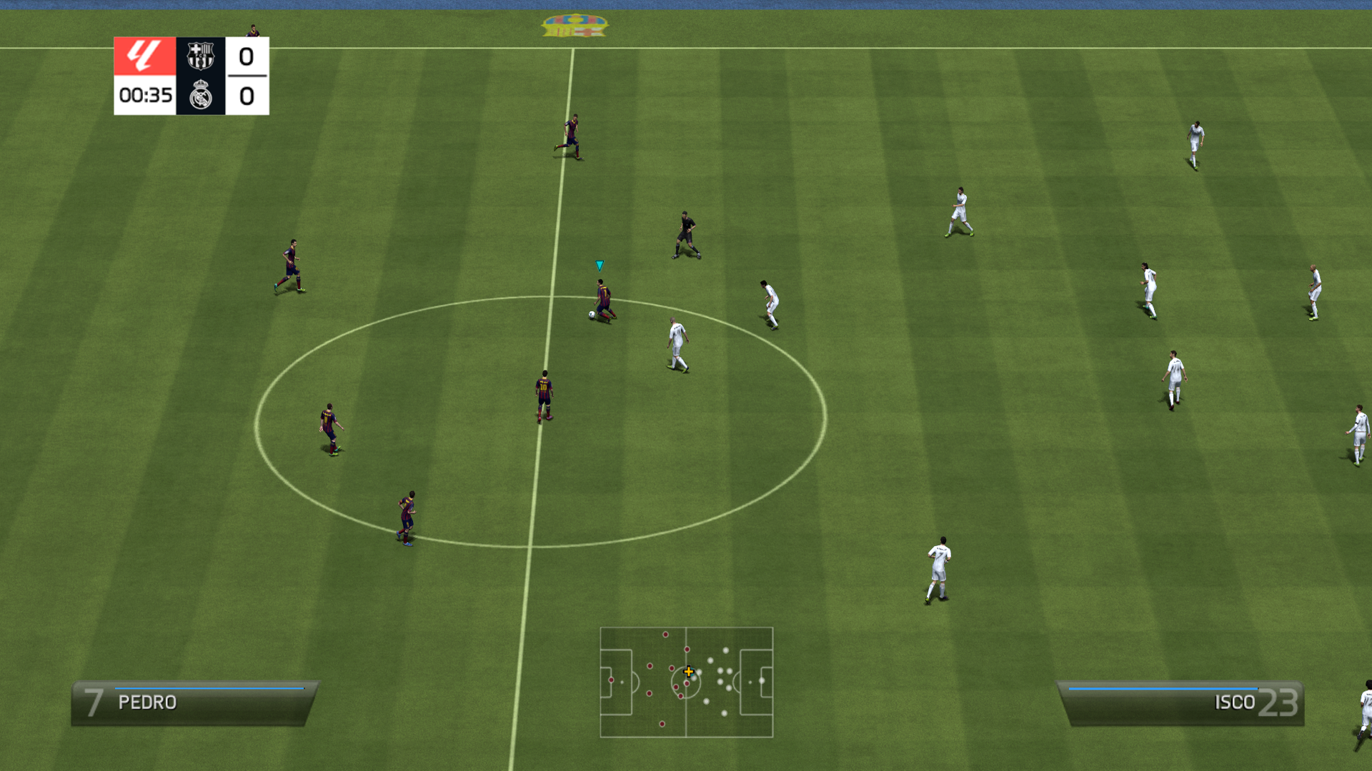 FIFA 14: La Liga EA Sports 2024/25 Scoreboard & Popups | FIFA Infinity Mods